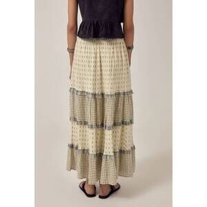 Maison Hotel | Skirts | New Maison Hotel Cosette Long Tiered Skirt In ...